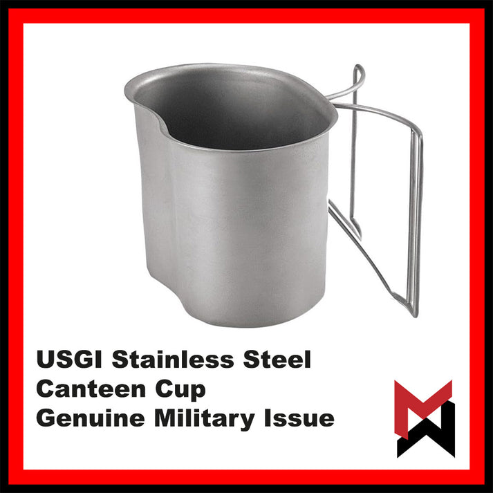 USGI Stainless steel Canteen Cup Genuine Military Issue – MW Gears and ...