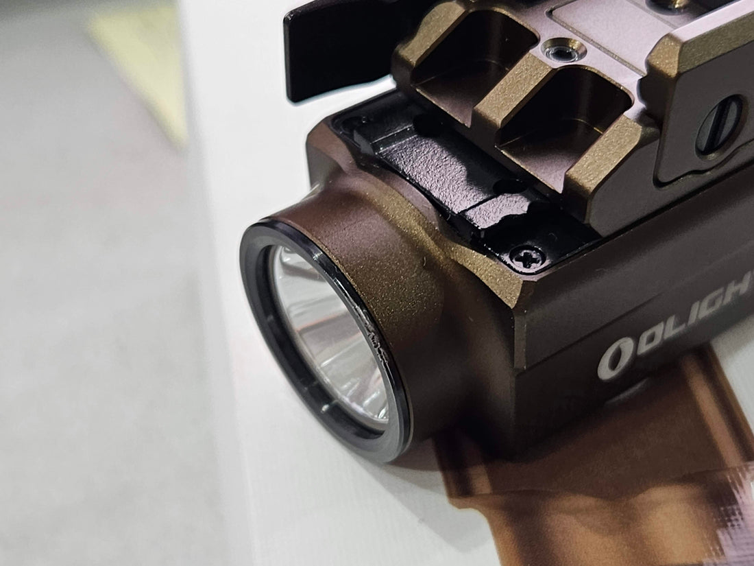 Olight Baldr S Tan - WITH Scratch on Bezel See Pics – MW Gears and Gadgets