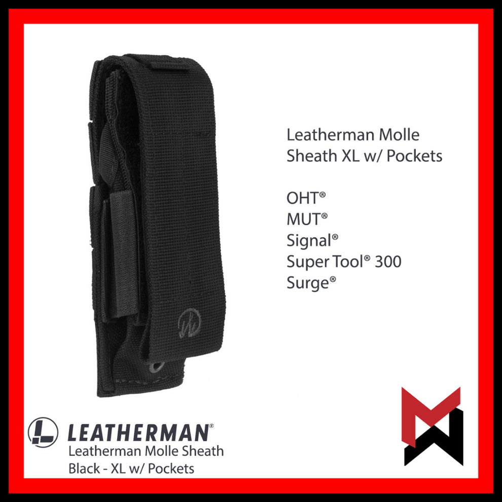 Leatherman Molle Sheat - Black – MW Gears and Gadgets