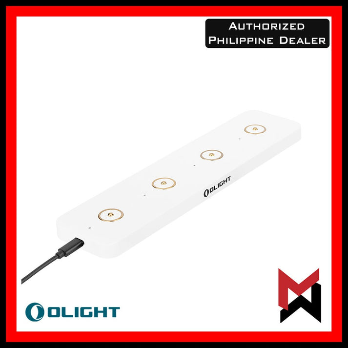 Olight Omino - White - 4 Port Charging Dock – MW Gears and Gadgets